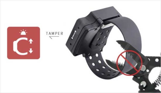 Tamper Proof Ankle Bracelet GPS Tracker for Prisoners | Ankle monitor ...